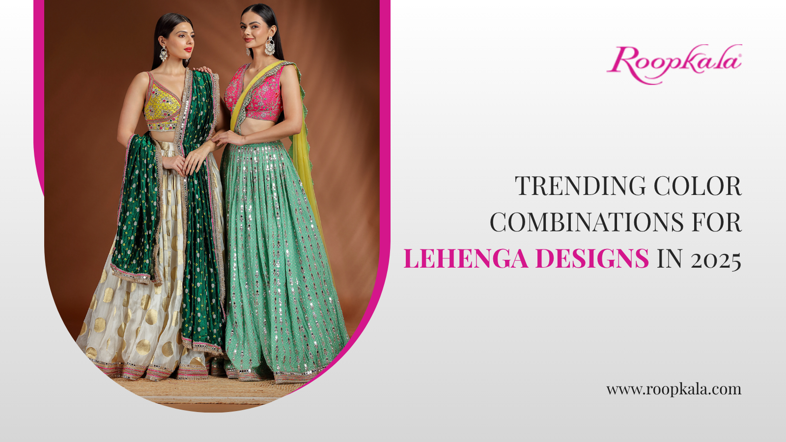Trending Colour Combinations for Lehenga Designs – Roopkala