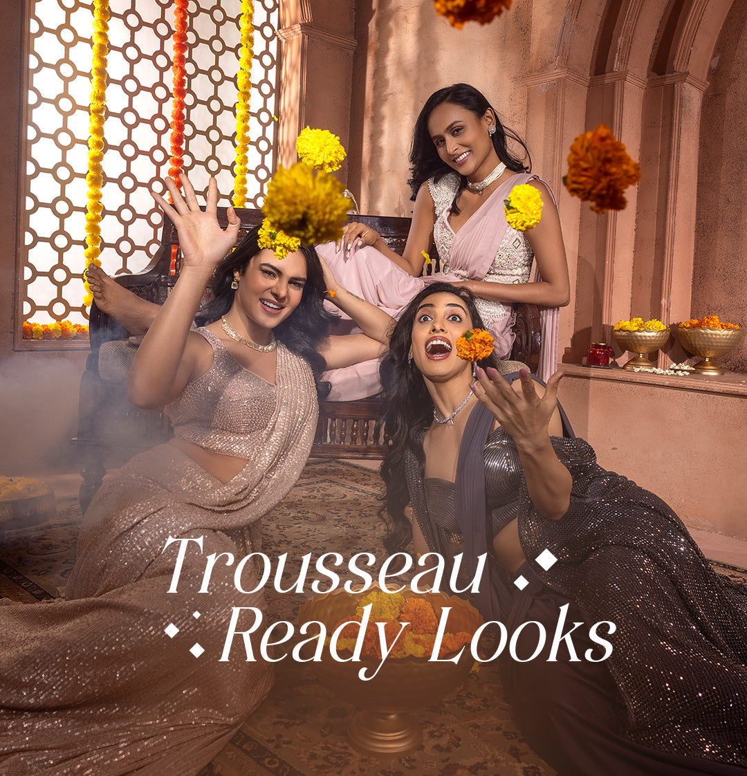 Buy pre-stitched sarees for effortless elegance and style – Roopkala